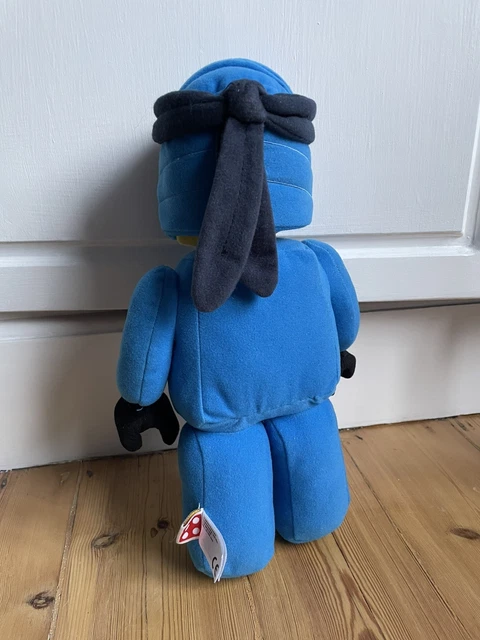 LEGO NINJAGO JAY Blue Ninja Plush Mini Figure Soft Toy By Manhattan 13 ...