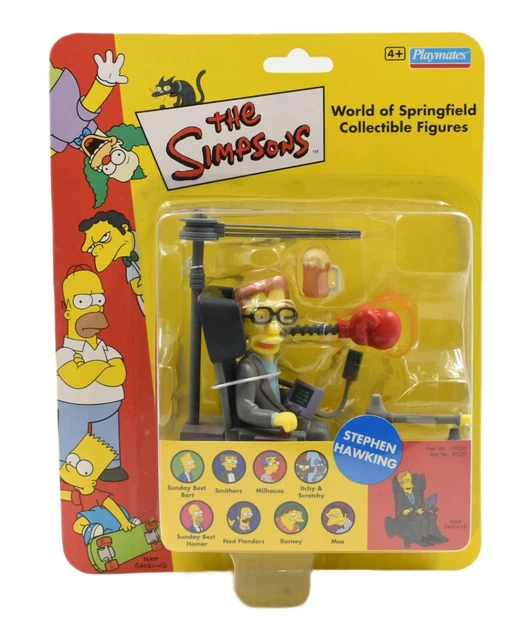 PLAYMATES THE SIMPSONS World of Springfield - Stephen Hawking Action ...