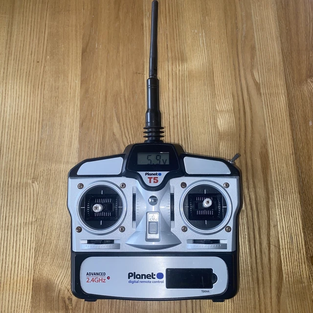 PLANET T5 DIGITAL Remote Control Handset Transmitter 2.4GHz £40.00 ...