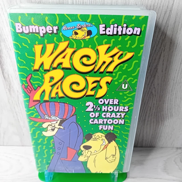 WACKY RACES BUMPER Edition Vhs -Rare Retro Movie Tape Limited Edition ...