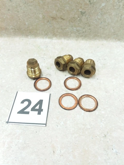 YAMAHA XJ650 MAXIM XJ750 Carburetor Float Valve Seat Set #24 1980-1983 ...