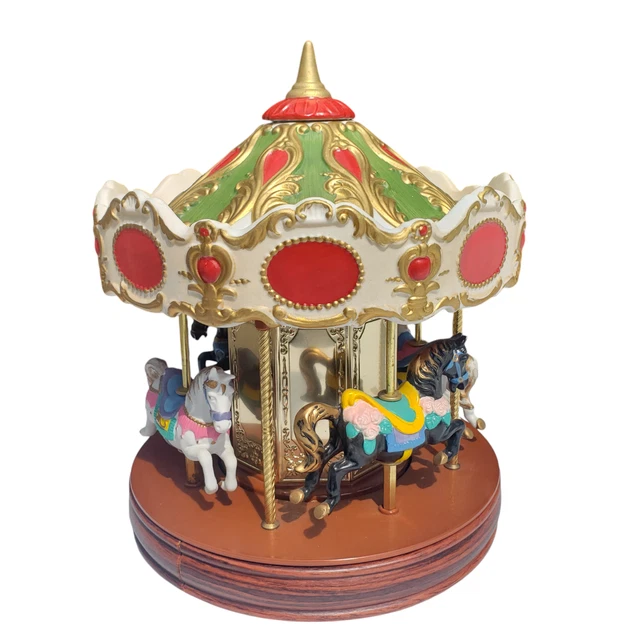 VINTAGE WACO MELODY in Motion The Carousel Musical Read For Repair £14. ...