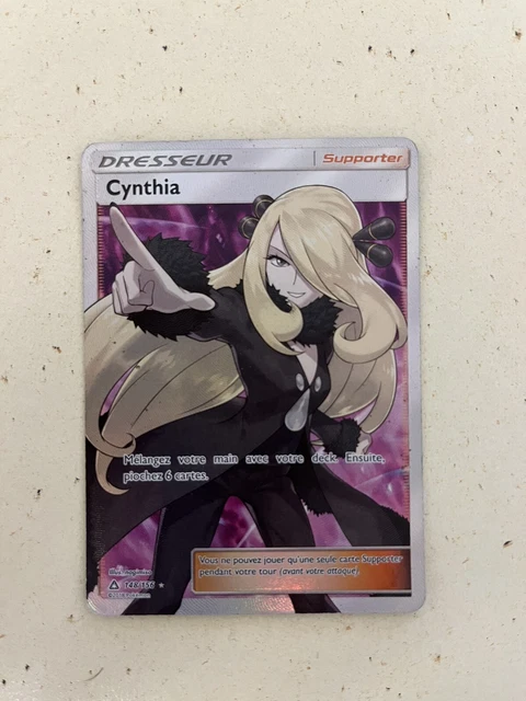 CARTE POKÉMON - Cynthia FA 148/156 S&L Ultra Prisme Fr EUR 17,50 ...