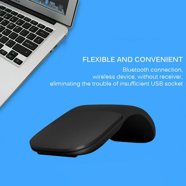 MOUSE BLUETOOTH WIRELESS Arc Touch Ergonomic Folding Mice For PC Laptop ...