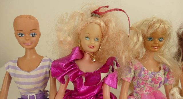 VINTAGE DOLLS LOT 1990s Talking Tina Toy Max Doll 1992 Toymax Barbie ...