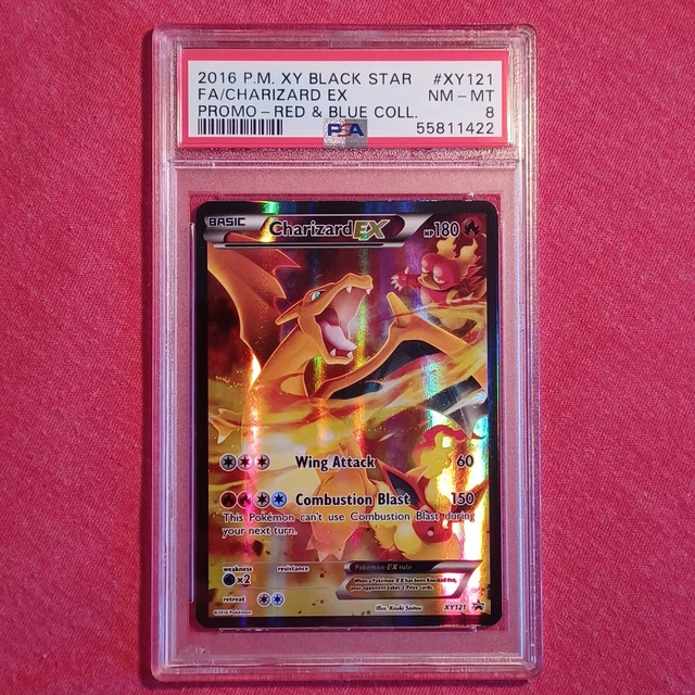 POKEMON GENERATIONS 20TH Anniversary: XY121 Charizard EX Promo - PSA 8 ...