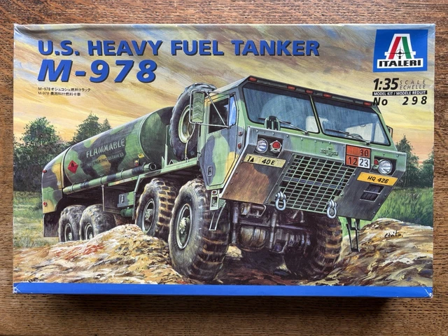 ITALERI 298, 1:35, U.S. Heavy Fuel Tanker M-978, Complete And Unused £ ...
