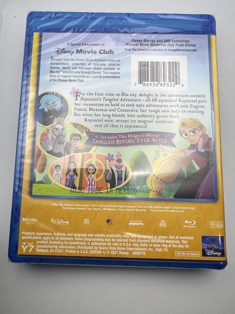 DISNEY MOVIE CLUB Exclusive Rapunzel's Tangled Adventure Complete ...