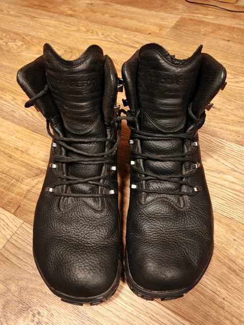 VIVOBAREFOOT TRACKER FOREST ESC Obsidian Leather Barefoot Walking Boots ...