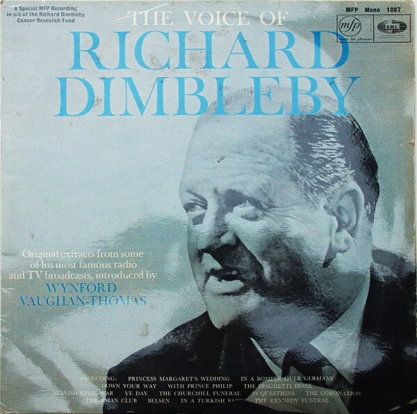 RICHARD DIMBLEBY - The Voice Of Richard Dimbleby (LP, Mono) £11.49 ...