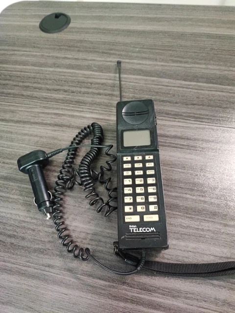 BRITISH TELECOM 1989 (Telecom Ivory 51V2A04) Rare Vintage Mobile Phone ...