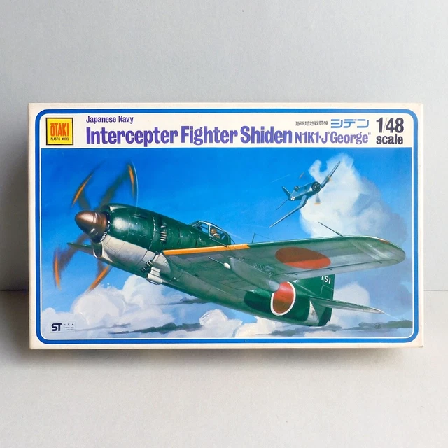 OTAKI 1:48 INTERCEPTER Fighter Shiden N1K1-J GEORGE Plastik ...