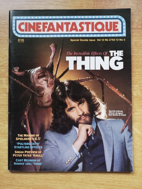 CINEFANTASTIQUE 1982 Vol. 13 No.2 /The Thing John Carpenter Rob Bottin ...