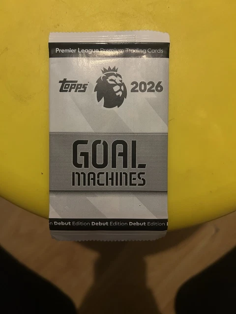 TOPPS PREMIER LEAGUE 2026 Unopened Pack Of Goal Machine Cards £1.70 ...