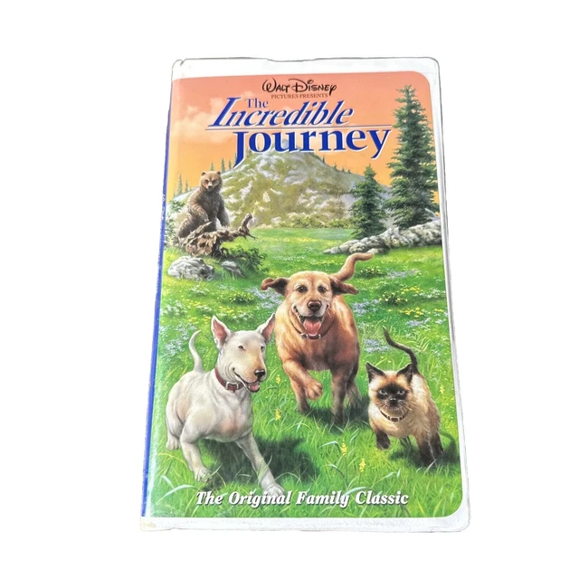 WALT DISNEY PICTURES: The Incredible Journey (VHS, 1997) Classic Family ...