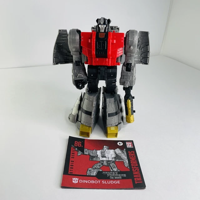 HASBRO TRANSFORMERS MOVIE Studio Series Leader Dinobot Sludge 86-15 ...
