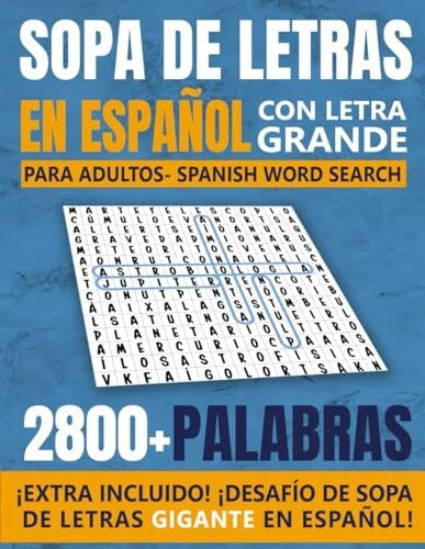 SOPA DE LETRAS en español Letra Grand..., Chiari, Laura £6.49 - PicClick UK