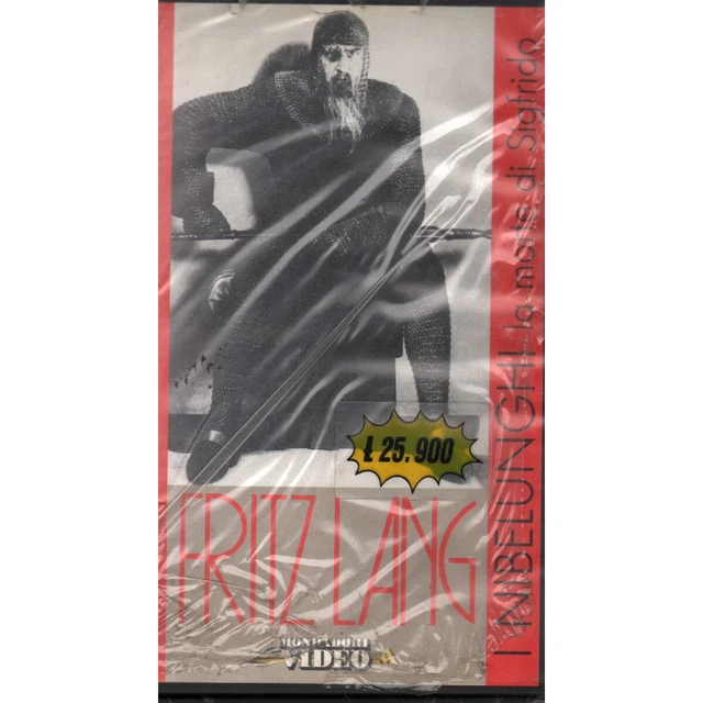 DIE NIBELUNGEN: TOD Von Siegfried VHS Fritz Lang Univideo - MVM08024 Versiegelt EUR 30,73 ...