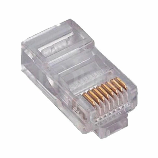 20X RJ45 MALE Connector RJ 45 8pin 8p8c Connectors for Ethernet Network ...