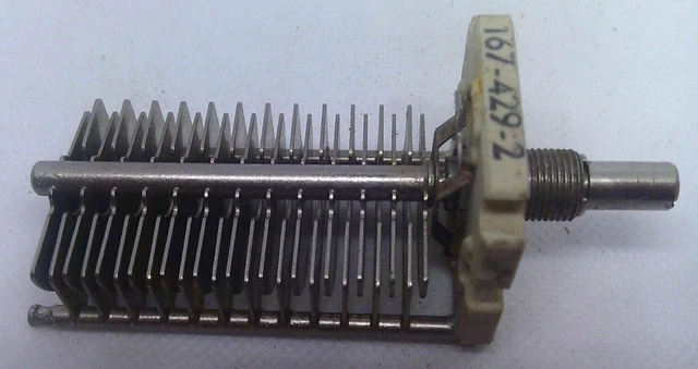 VINTAGE 50 PF Variable Tuning Capacitor Johnson 167-429-2 £14.33 ...