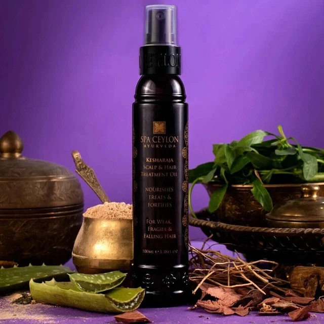 SPA CEYLON KESHARAJA -Scalp & Hair Treatment Oil 100ml Free Shipping ...