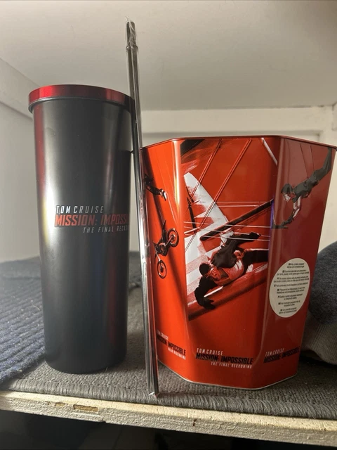 MISSION IMPOSSIBLE THE Final Reckoning Cinema Combo Cup and Popcorn ...