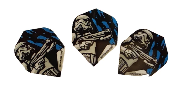 3 DART FLIGHT „STAR WARS – Stormtrooper Nr. 10 Holding Gun“ EUR 2,88 ...