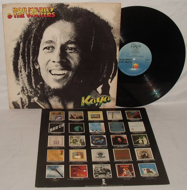 Bob Marley And The Wailers Kaya Island 1978 Uk Press Reggae Lp Avec