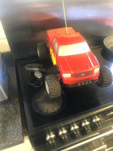 HPI NITRO MT2 4WD Truck Runs Well Complete With Receiver And Transmitter £46.22 - PicClick UK