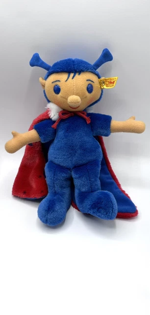 STEIFF PRINZ MAARI Marienkäfer mit Knopf und Fähnchen 996795 EUR 9,10 ...