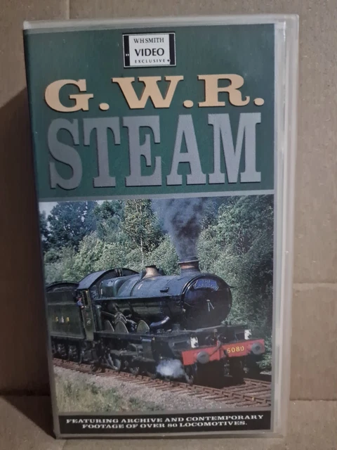 G.W.R. STEAM VHS Video Tape Locomotives £5.49 - PicClick UK