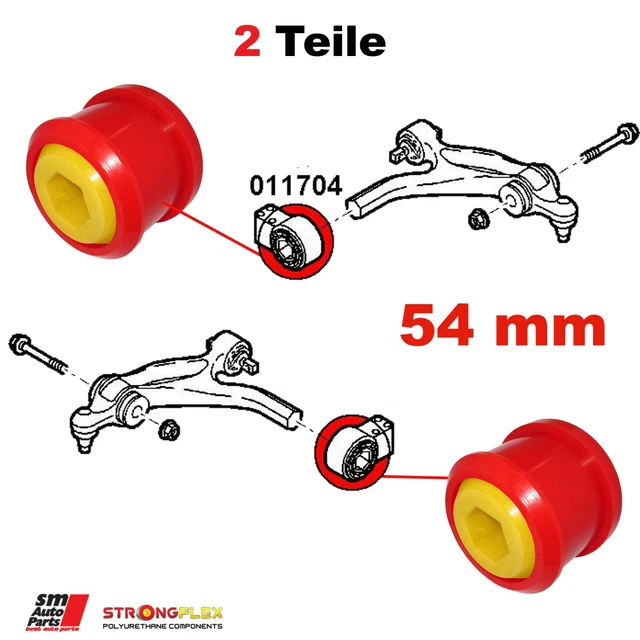 ALFA ROMEO 159, Brera, Spider front axle lower arm rear female 54 mm £ ...