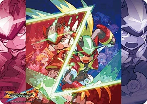 RUBBER MAT ROCKMAN Zero & Zex Double Hero Collection £85.16 - PicClick UK