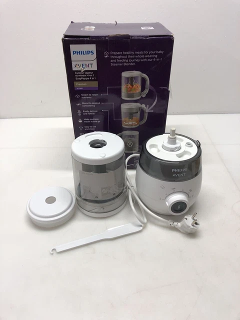 PHILIPS AVENT SCF883/01 Préparateur d'aliments pour bébés 4 en 1 - Blanc EUR 121,67 - PicClick FR