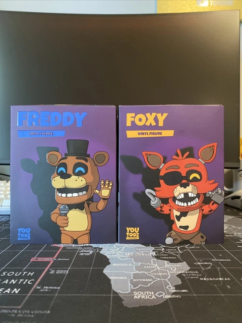 YOUTOOZ FIVE NIGHTS at Freddys FNAF Freddy Fazbear and Foxy Vinyl ...