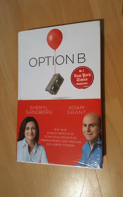 OPTION B - Sheryl Sandberg - Adam Grant Buch Neu EUR 16,00 - PicClick DE