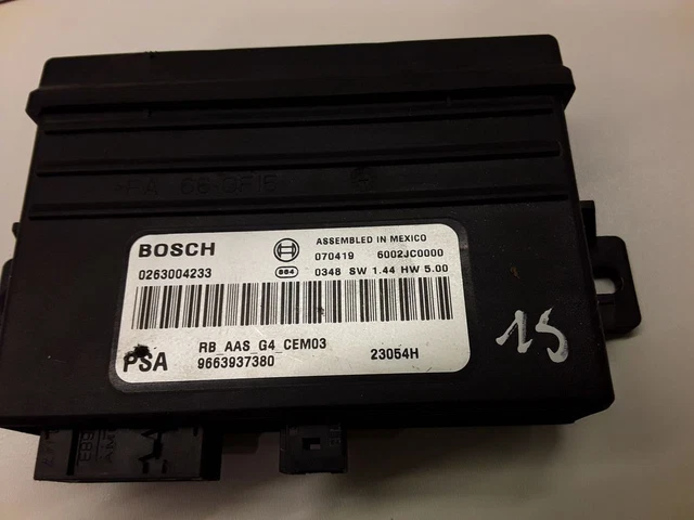 CITROEN C4 GRAND Picasso 2008 Parking PDC control unit module ...