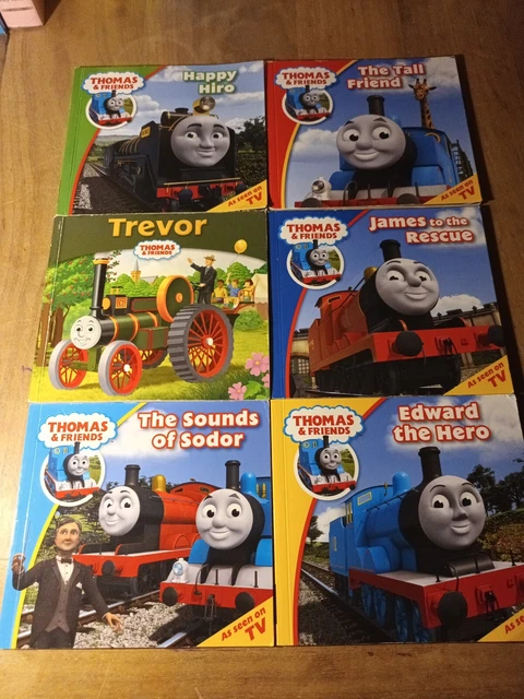 THOMAS & FRIENDS EGMONT paperback books x6 Thomas the Tank Engine £2.99 ...