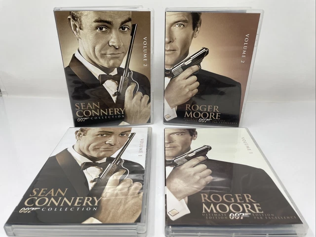 SEAN CONNERY & Roger Moore 007 Ultimate Edition James Bond DVD Collection $42.86 - PicClick CA