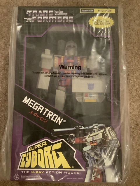 SUPER 7 TRANSFORMERS Megatron Generation G1 Super Cyborg 11” Action ...