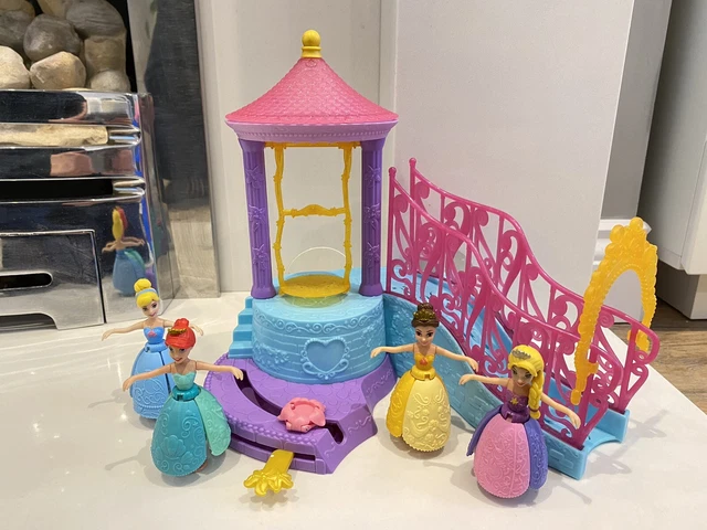 DISNEY PRINCESS WATER Bath Toy and Petal Float Rapunzel Cinderella ...