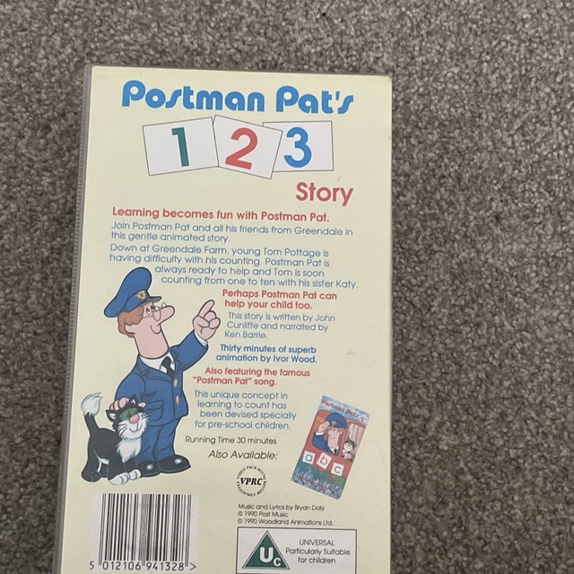 POSTMAN PATS 123 Story Learn To Count Vhs Video £10.99 - PicClick UK