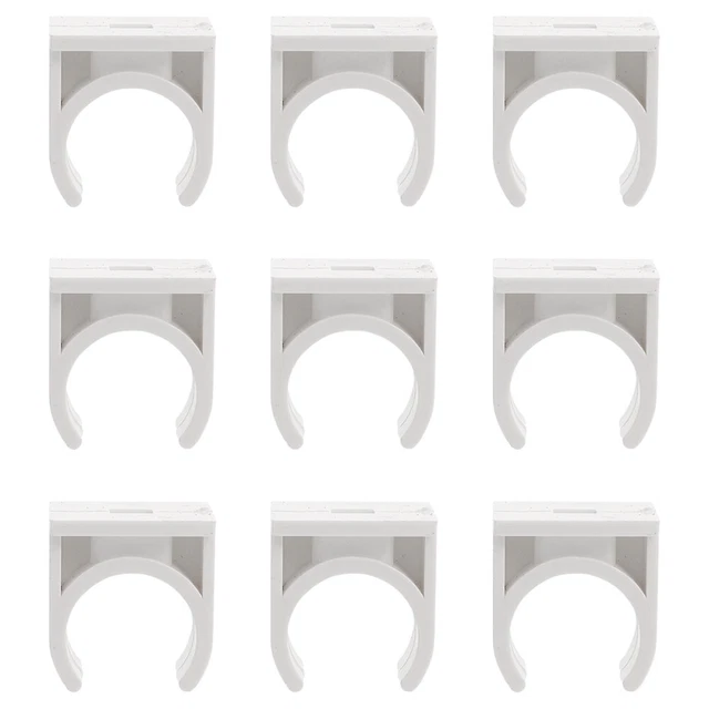 USEFUL HOLDER TALON Clamps Pipe Support Pipe Durable Socket (White) £23 ...