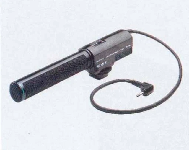 VINTAGE SONY ECM-K100 Video Camera Microphone Made in Japan (New £139. ...