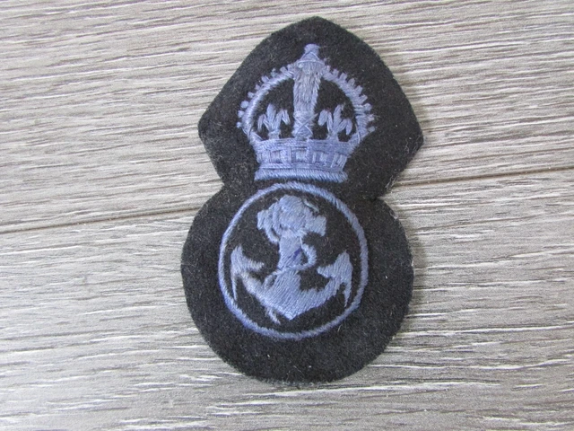 WRNS ROYAL NAVY Wrens Woman's Royal Naval Service Padded Embroidered ...