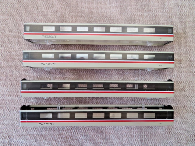 N GAUGE - INTERCITY Coach Bodies x 4 £4.99 - PicClick UK