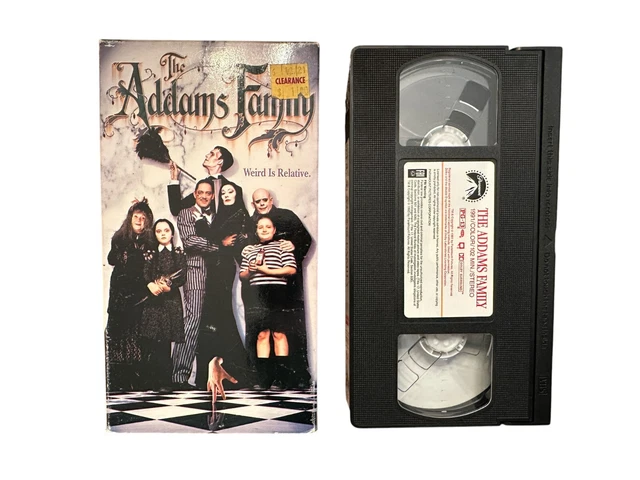 THE ADAMS FAMILY : WEIRD IS RELATIVE VHS McDonald’s 1991 Promo £8.17 ...