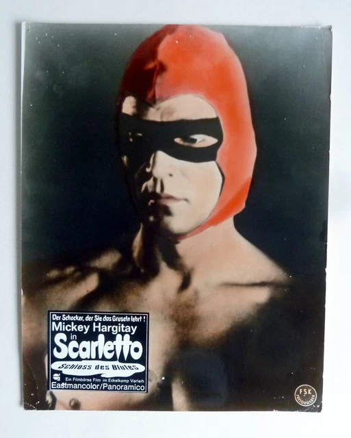 SCARLETTO MICKEY HARGITAY AUSHANGFOTO German L C ´67 IL BOIA SCARLATTO ...