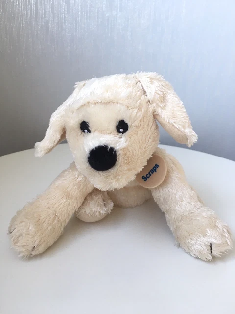 RSPCA PERFECT PETS Scraps Soft Toy Labrador Dog Puppy Soft Beanie 2002 ...