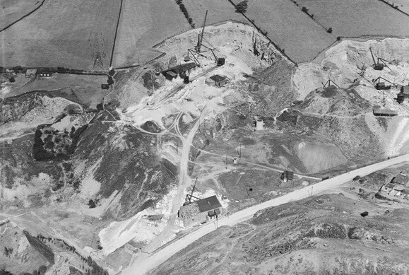 WATERHOUSE DENBIGH AND Company quarries Bradford 1930 England OLD PHOTO ...